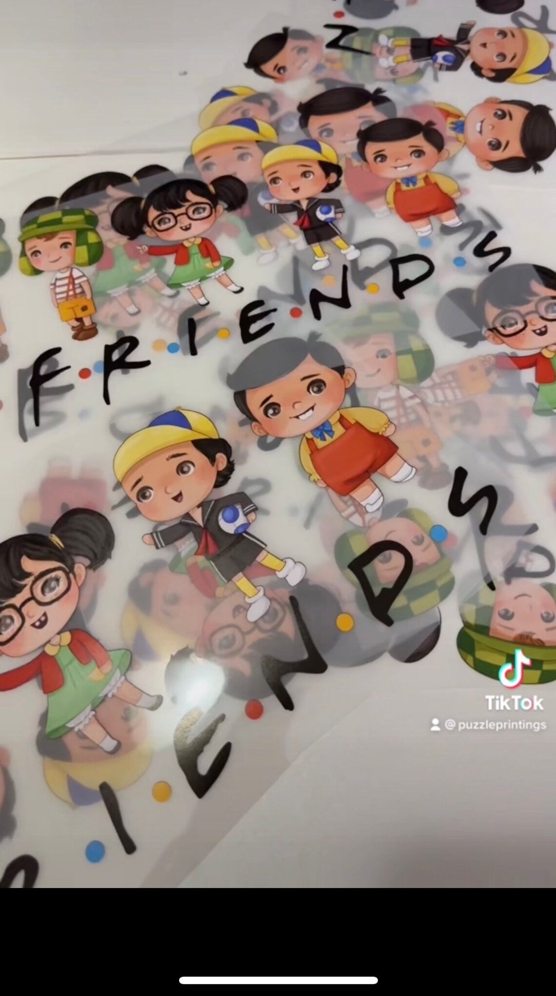 El Chavo Del 8 Friends 4 Heat Transfer/mexico - Etsy