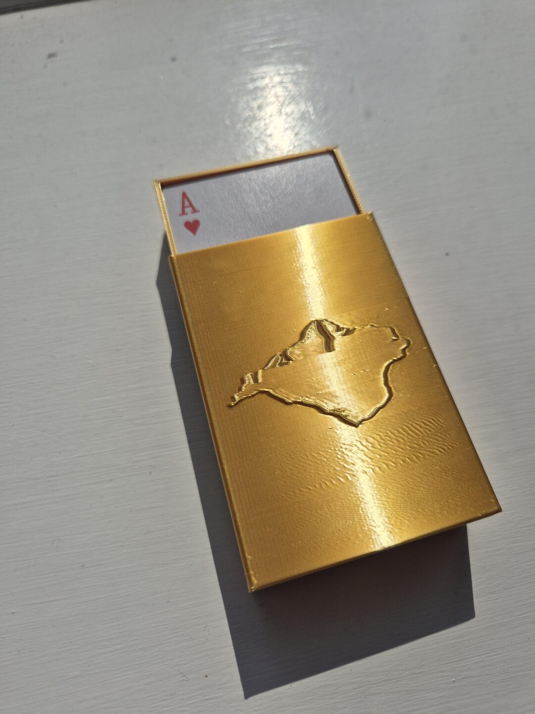 3D Printed PLA Playing Card Case With Cards - Isle of Wight Design ...