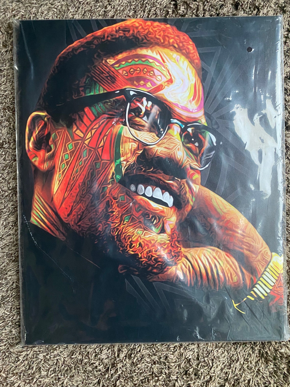 Malcolm X Canvas Print 16” X 20” - Etsy