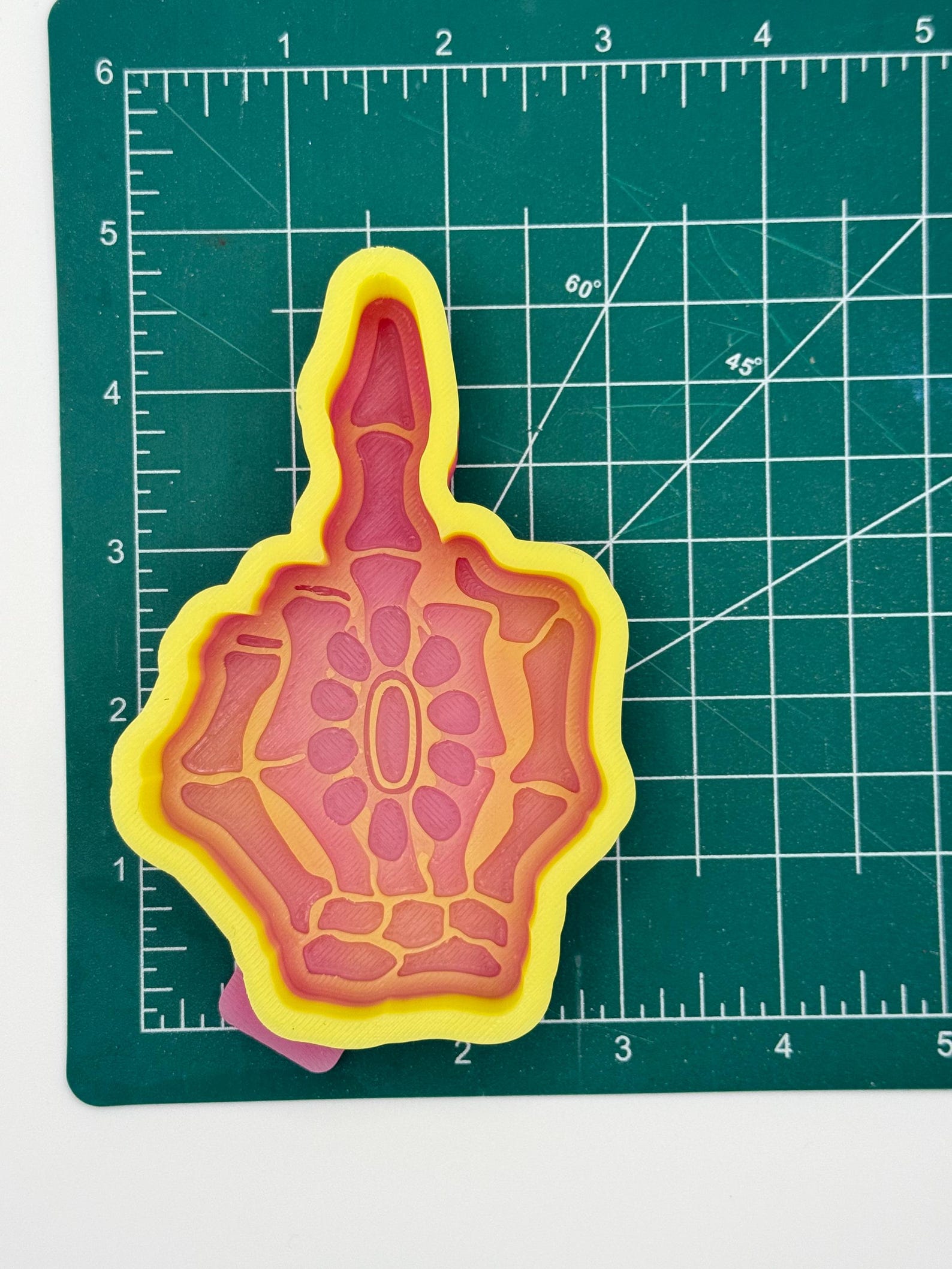 Turquoise Middle Finger Freshie Mold | Silicone Freshie MOLD | Freshie ...