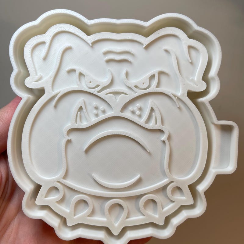 Silicone Bulldog Mold - Etsy