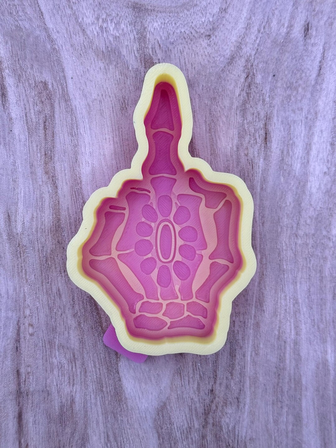 Turquoise Middle Finger Freshie Mold | Silicone Freshie MOLD | Freshie ...