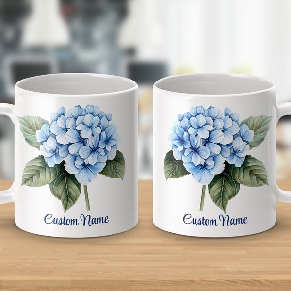 Hydrangea Tea Cup - Etsy