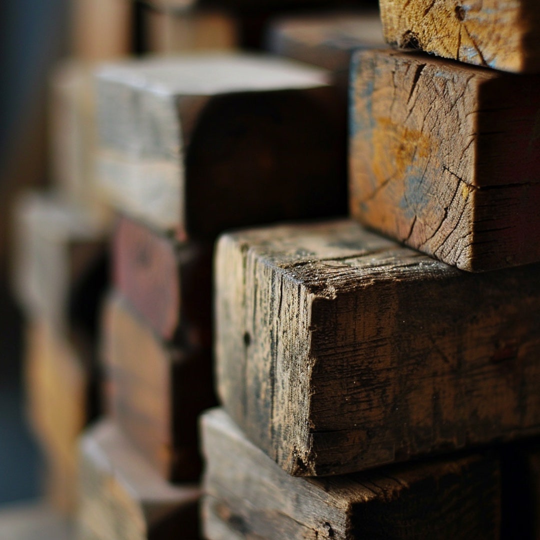 Handmade Wooden Blocks for Early Development - Etsy