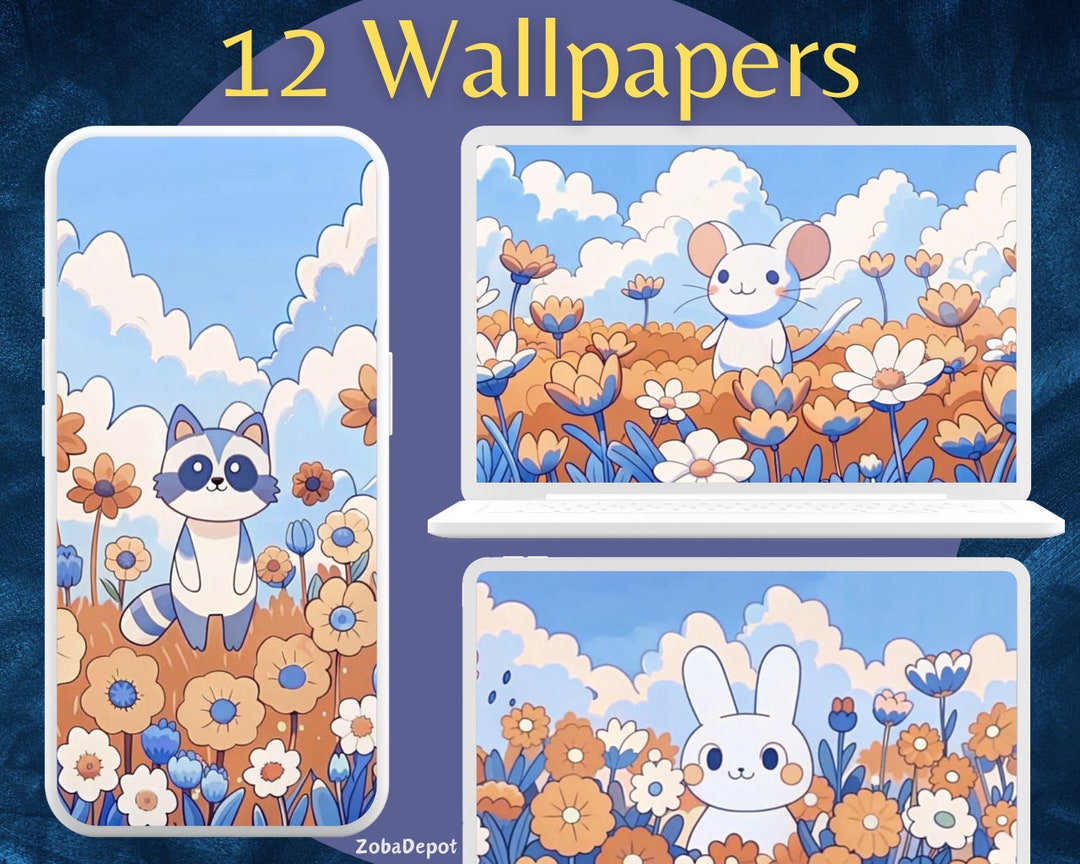 Wallpaper for Phone, Baby Animals, for Desktop iPad Phone, Background ...