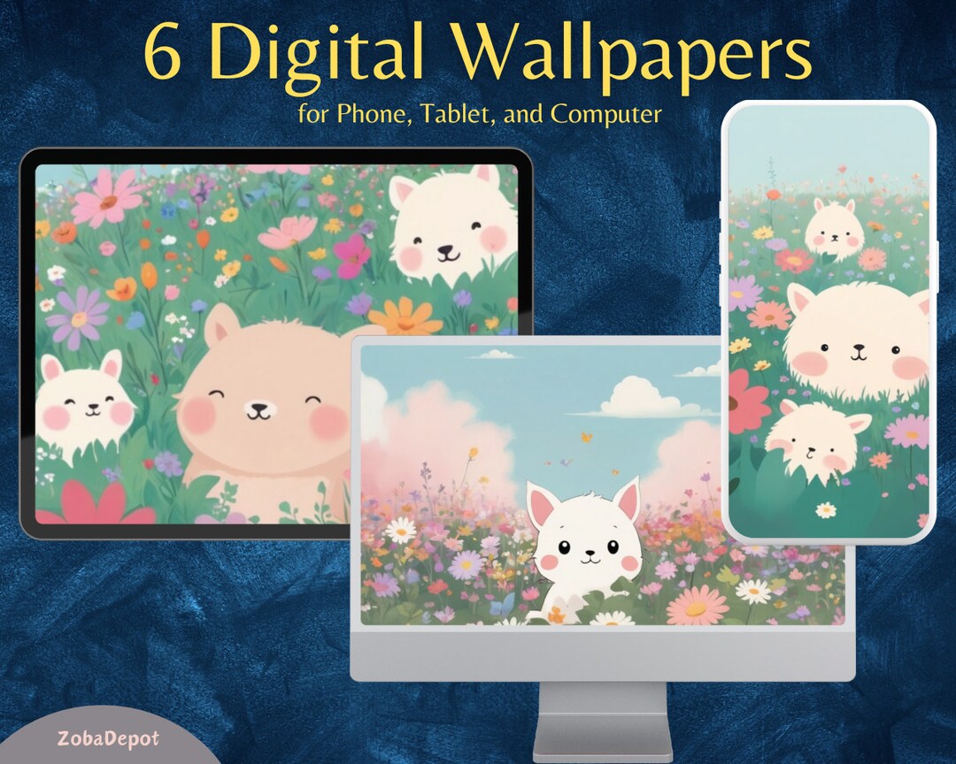 Wallpaper for Phone, Cute Baby Animals, for Desktop/ipad/phone ...