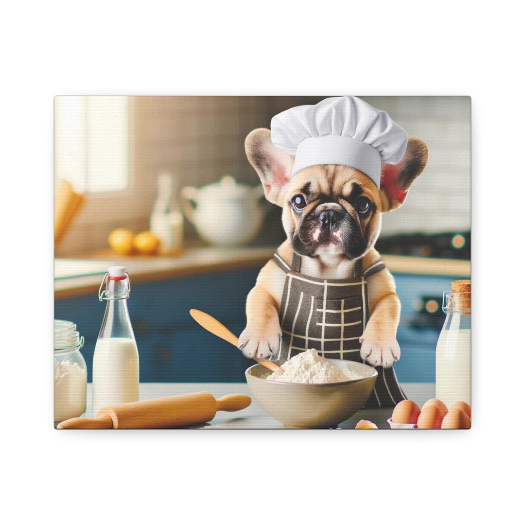 Culinary Canine: the French Bulldog Baker - Etsy