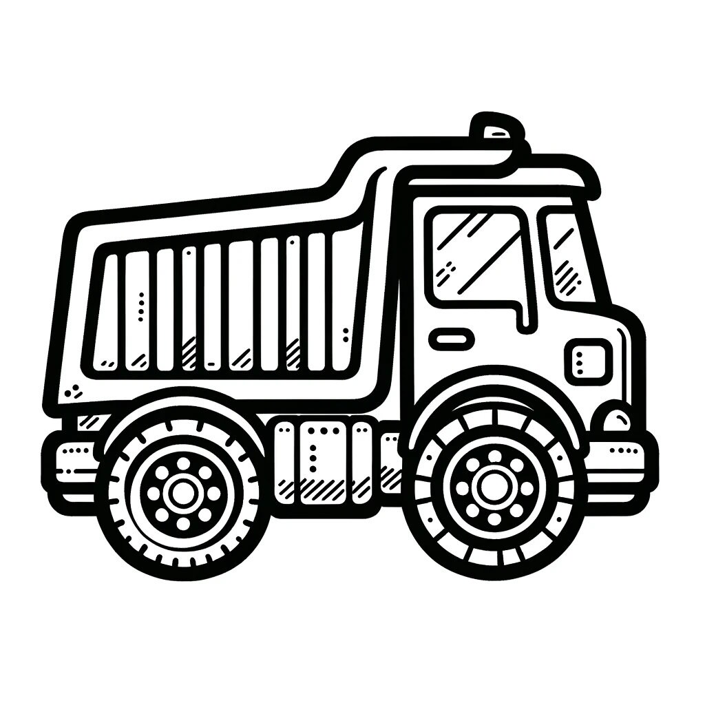 Little Builders A Construction Coloring Adventure for Kids - Etsy