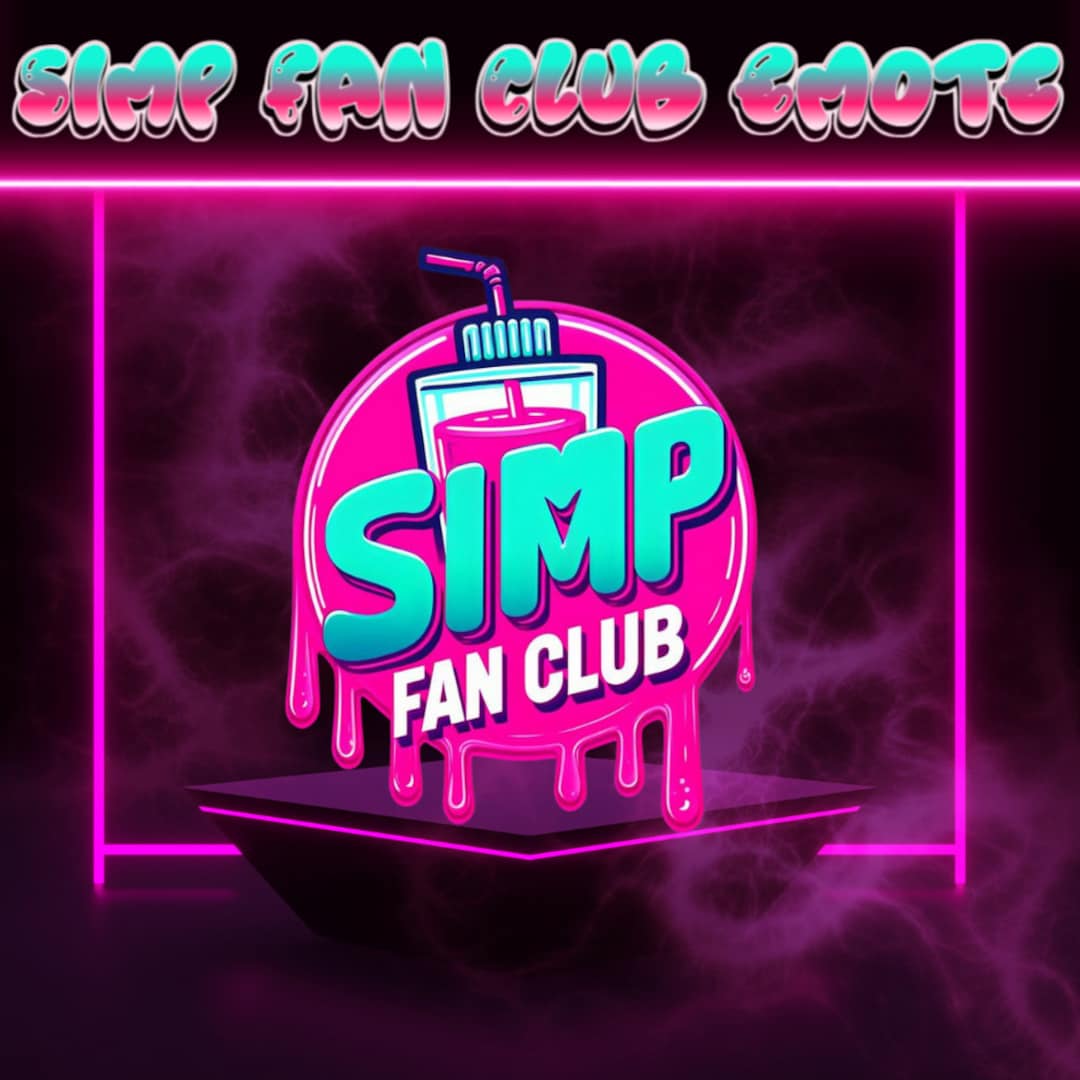 Simp Fan Club Twitch Emote - Etsy