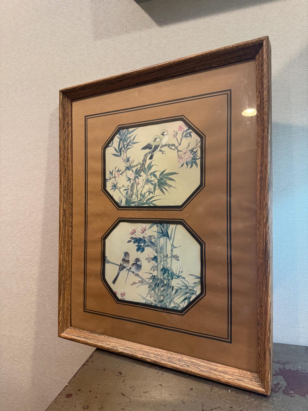 Vintage Bird Framed Wall Art - Etsy