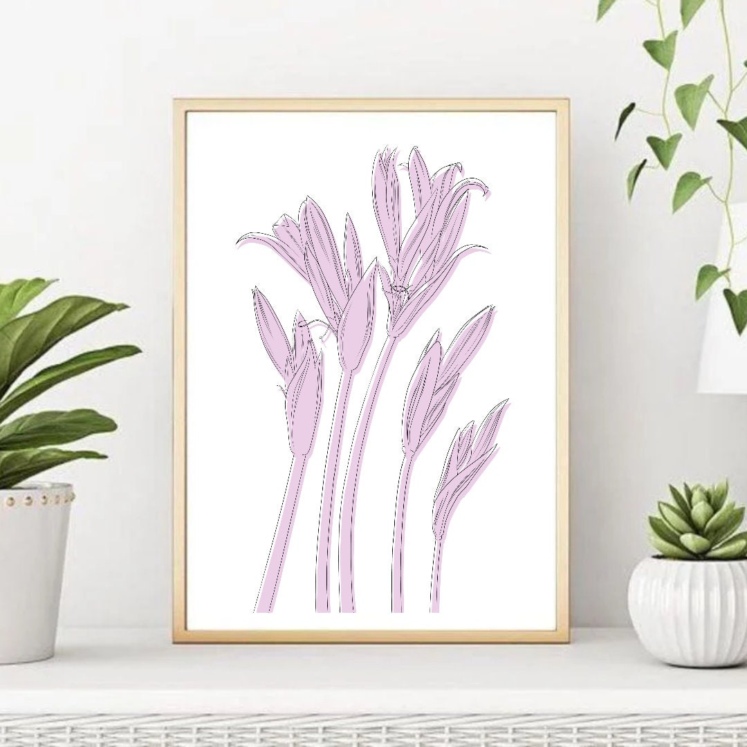 Lilly Art Print - Etsy