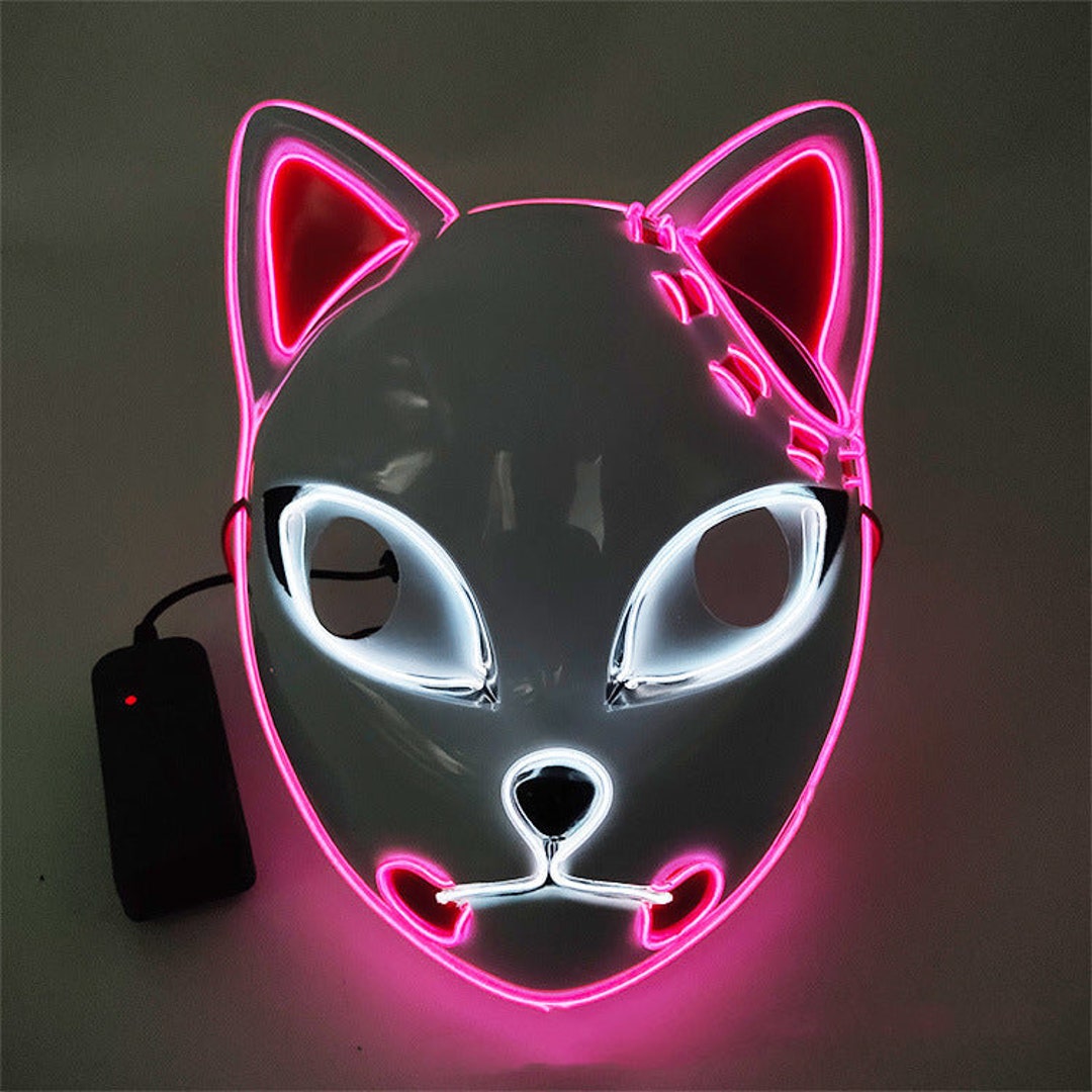 Anime Peripheral Comic Exhibition Event Girl Cute Cosplay Luminous Mask ...