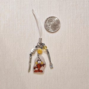 Garfield Keychains / Phone Charms - Etsy