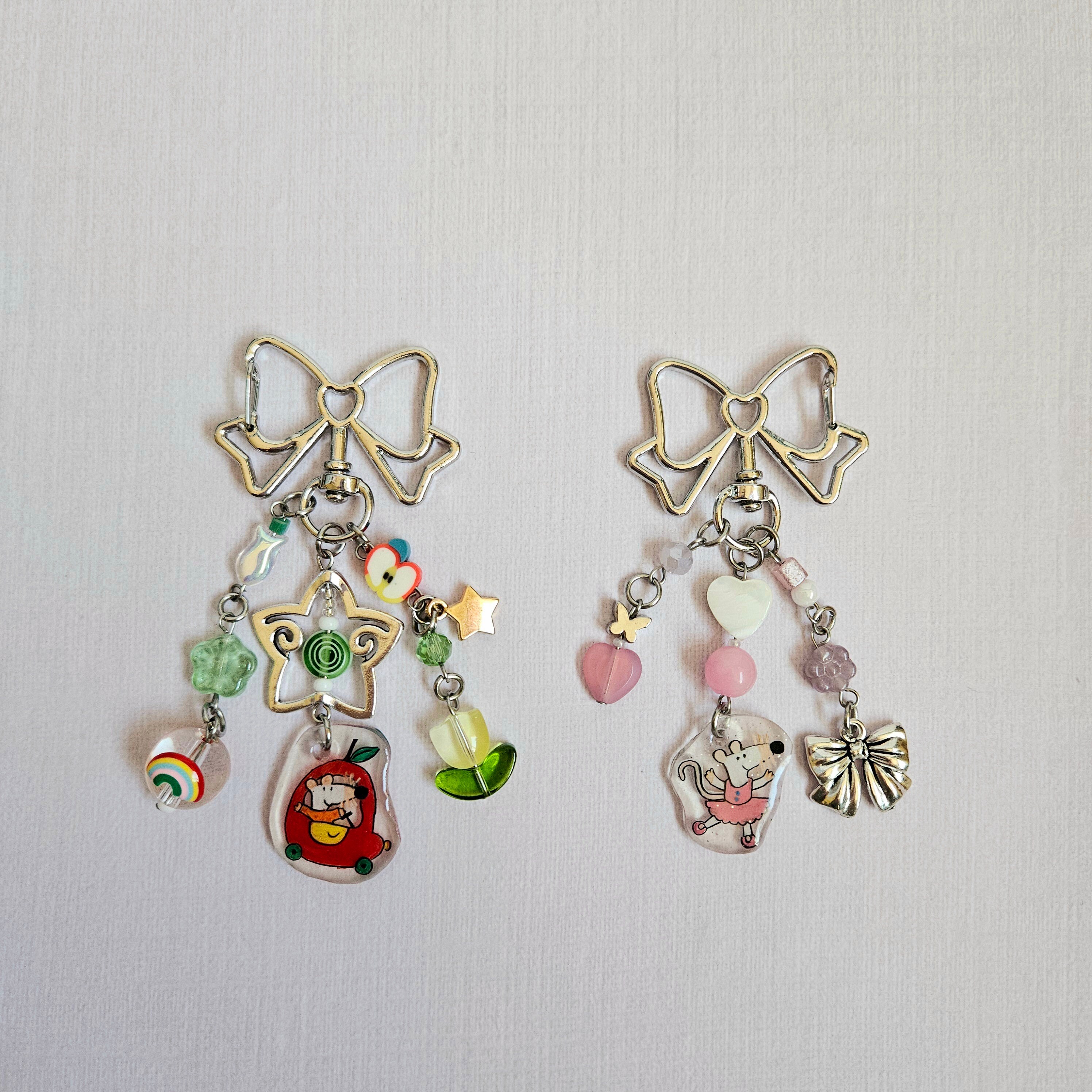 Maisy the Mouse Keychains - Etsy