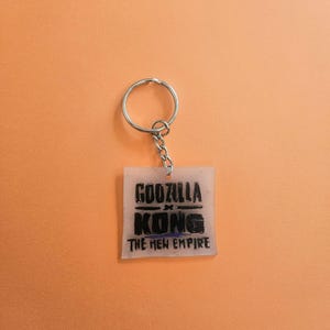 Godzilla X Kong the New Empire Keychains - Etsy