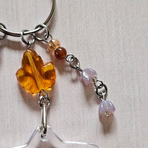 Handmade Beaded Snoopy Cartoon Dog Keychains - Etsy