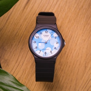 Casio MQ24 - Bubble - Handpainted - Etsy