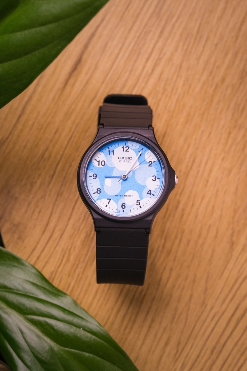 Casio MQ24 - Bubble - Handpainted - Etsy
