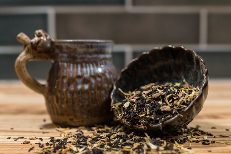 Luxury Madagascar Vanilla Chai Tea - Loose Leaf - 8 Oz Pouch - Etsy