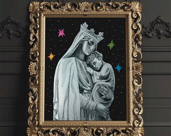 Mary and Child With Saints Felicity and Perpetua Print Poster - Etsy