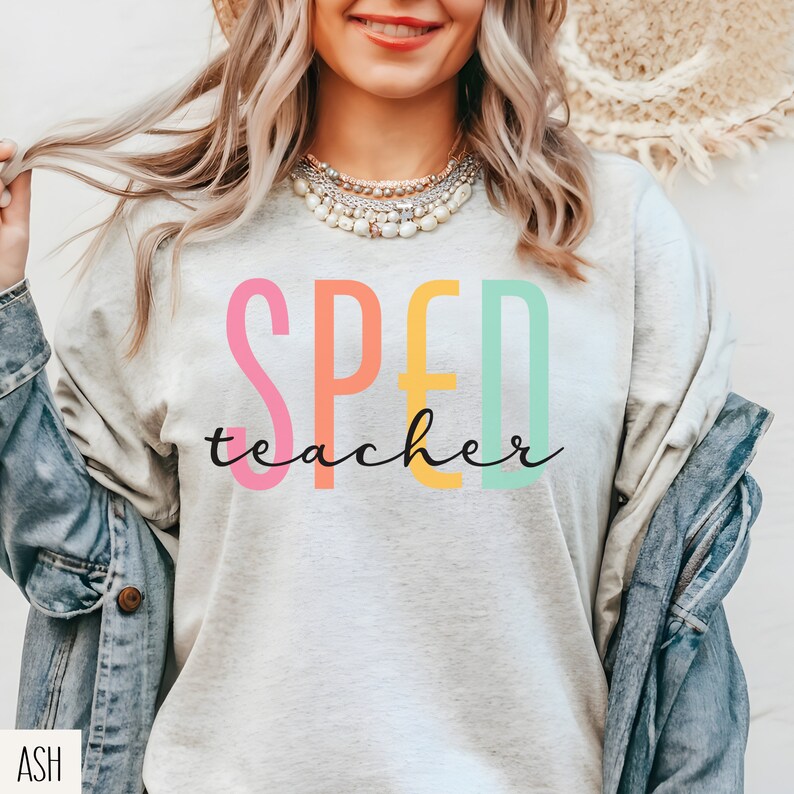 Special Education Teacher Shirt, SPED Teacher Shirt, Teacher Shirt ...