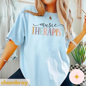 Music Therapist Shirt, Music Therapy Shirt, Music Therapist Gift ...
