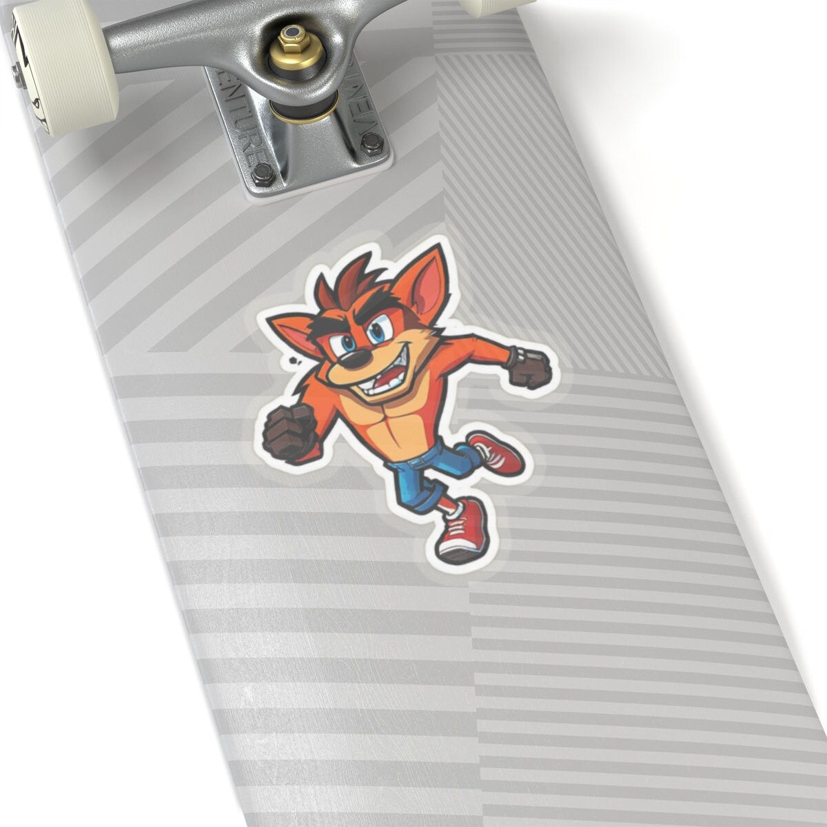 Energetic Crash Bandicoot Sticker - Etsy