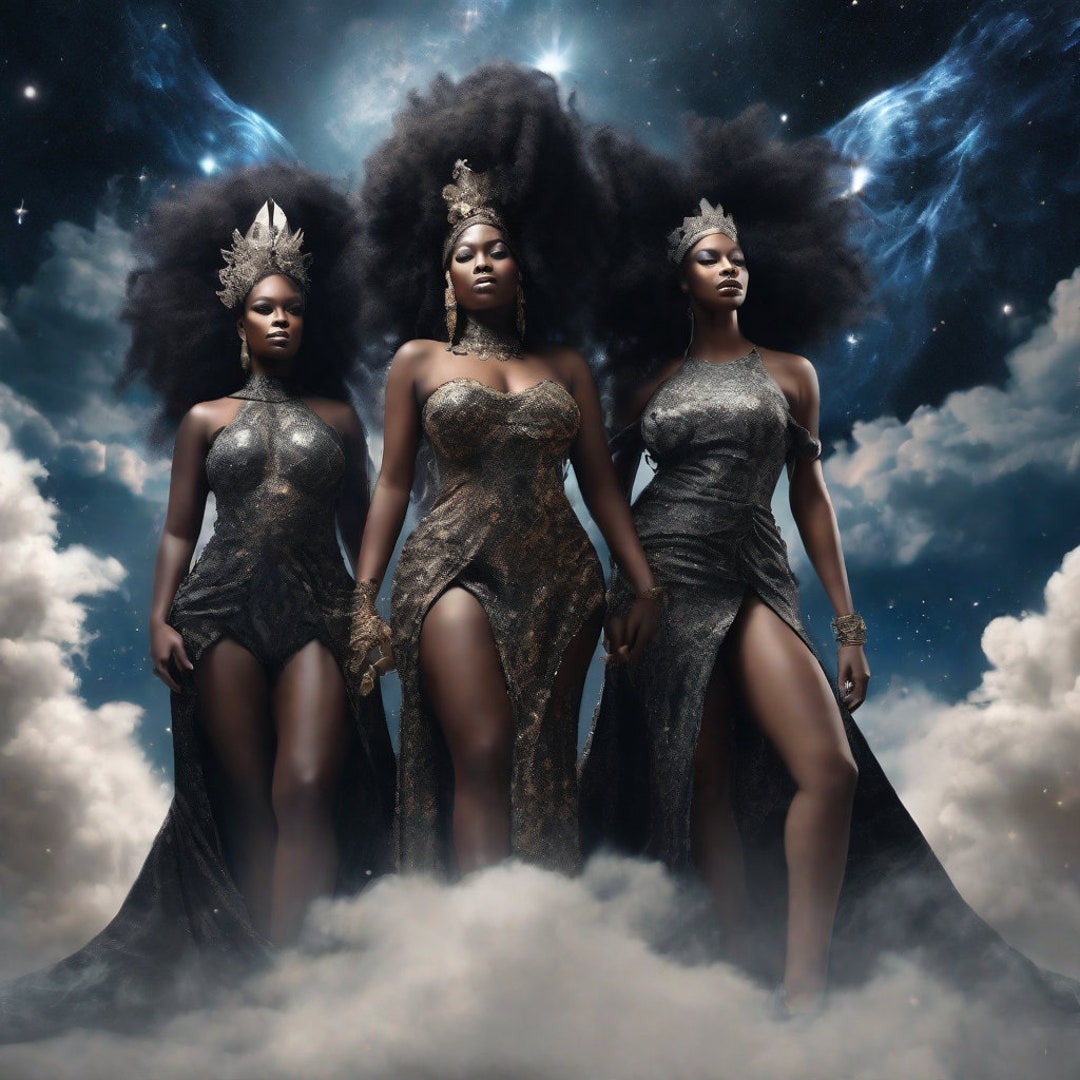 Universally United Black Gods and Goddesses - Etsy