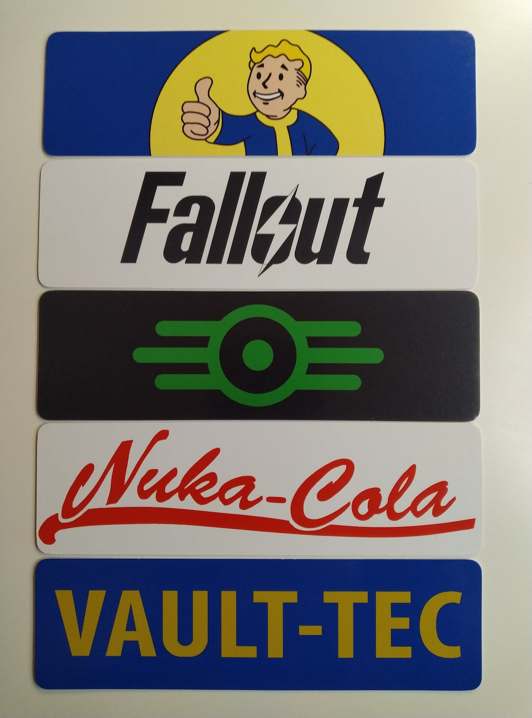 Fallout Bookmarks Nuka Cola Vault Tec Pip Boy Vault-tec Book Bookmark ...