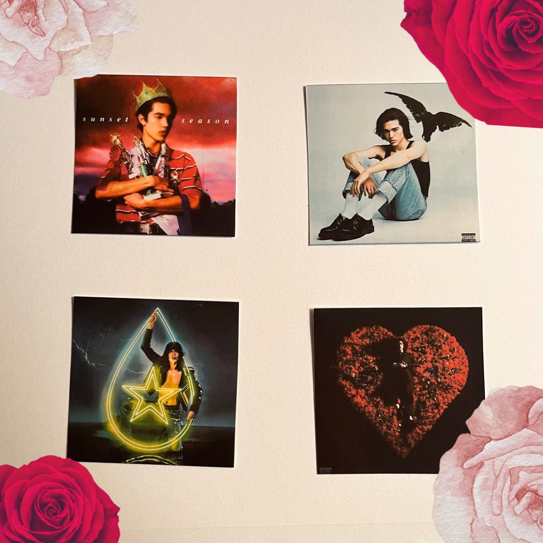 4 Conan Gray Stickers Conan Gray Album Stickers Album Stickers Hand Cut ...