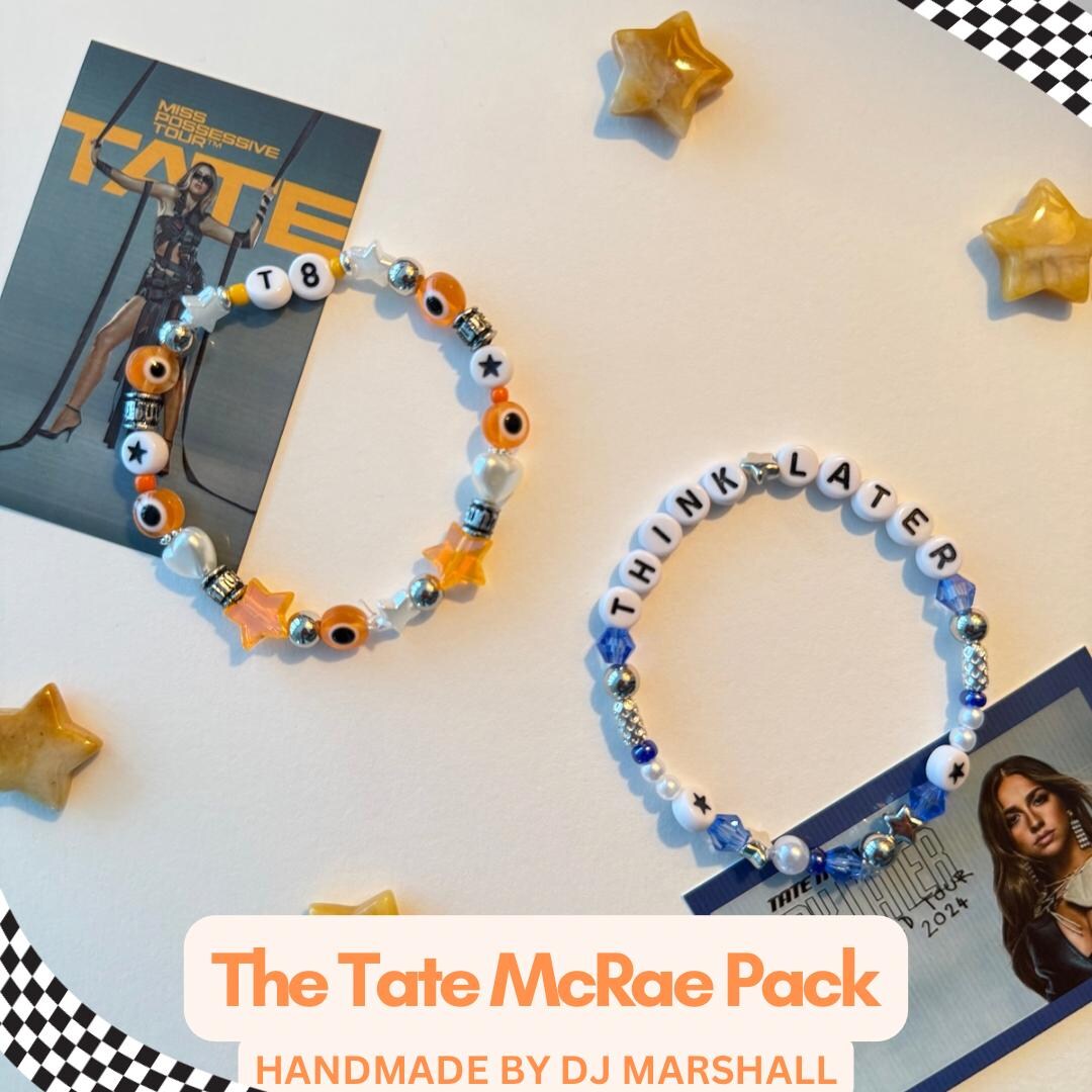 The Tate Mcrae Pack | Tate Mcrae Bracelets | so Close to What | Think ...