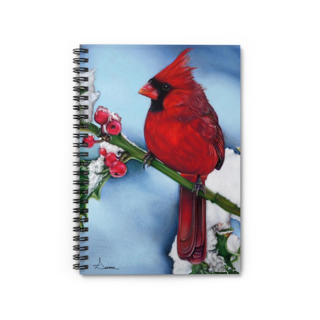Cardinal Spiral Notebook - Ruled Line - Etsy