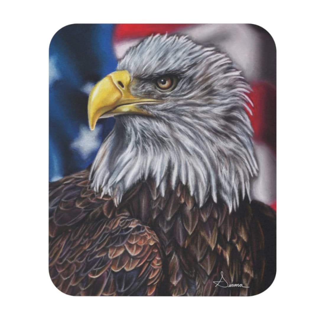 Bald Eagle Mouse Pad - Etsy