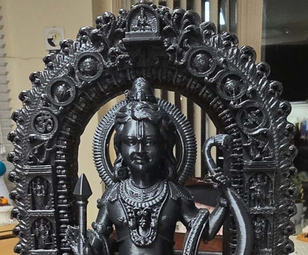 Ayodhya Ram Lalla Idol New - Etsy