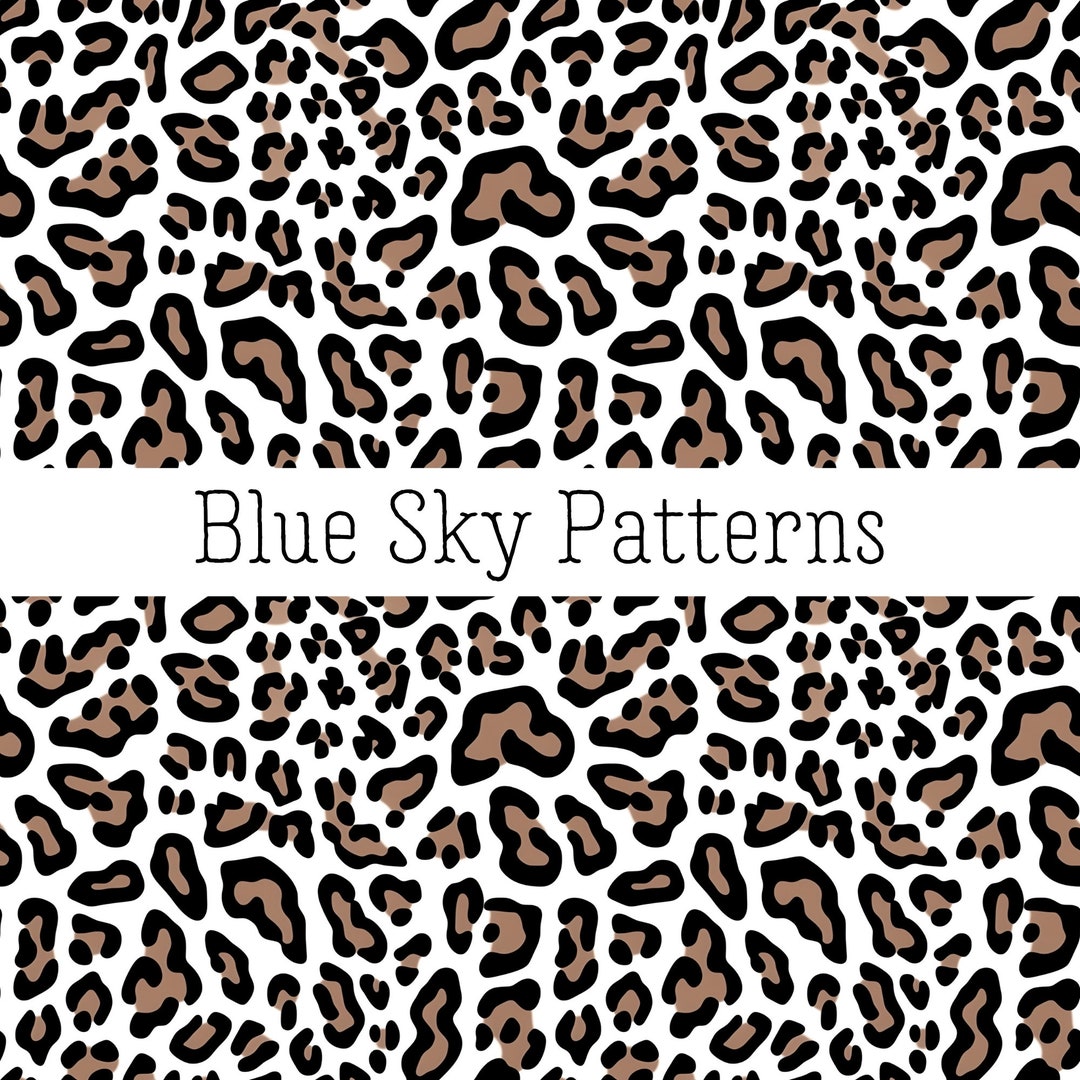 Neutral Cheetah Print Seamless Pattern - Etsy