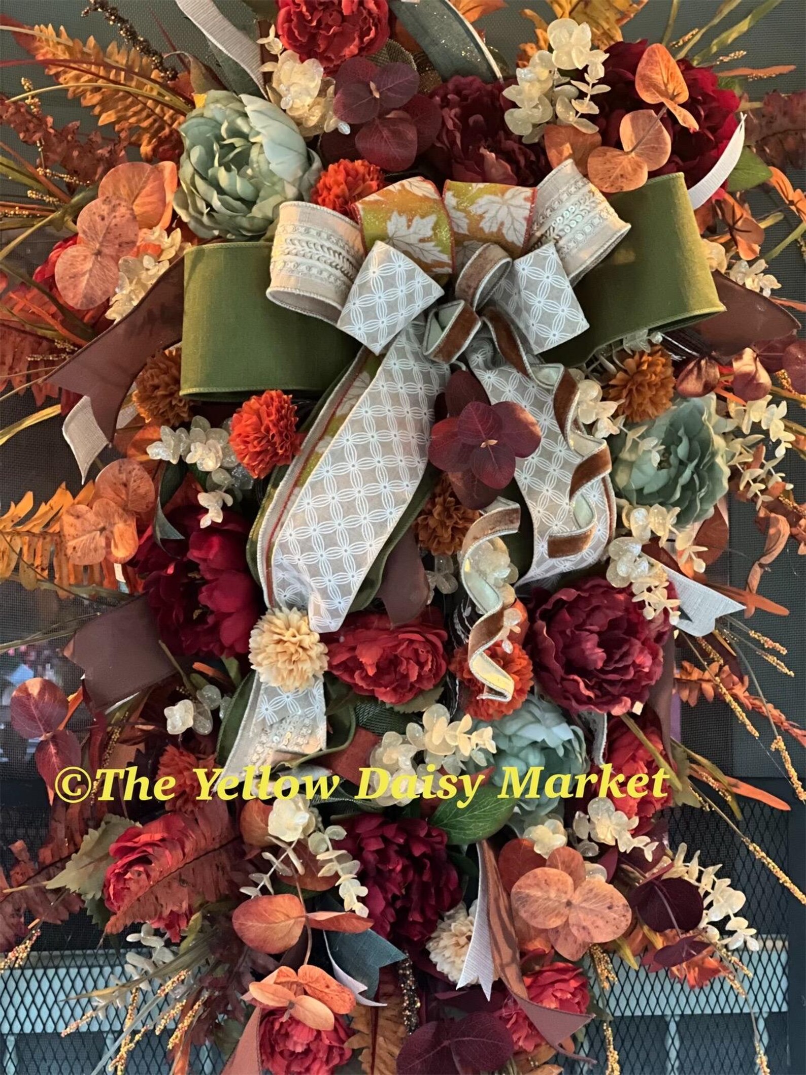 The Ultimate Fall Swag - Etsy