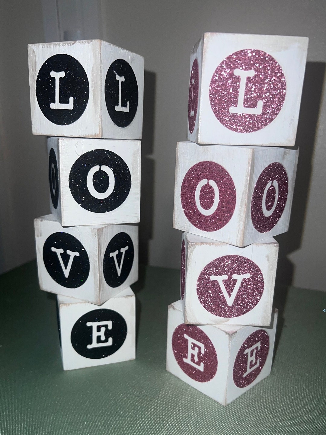 LOVE Blocks - Etsy