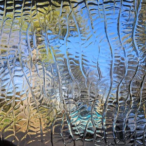 Corteza, Clear, Oceanside, Stained Glass Sheet - Etsy