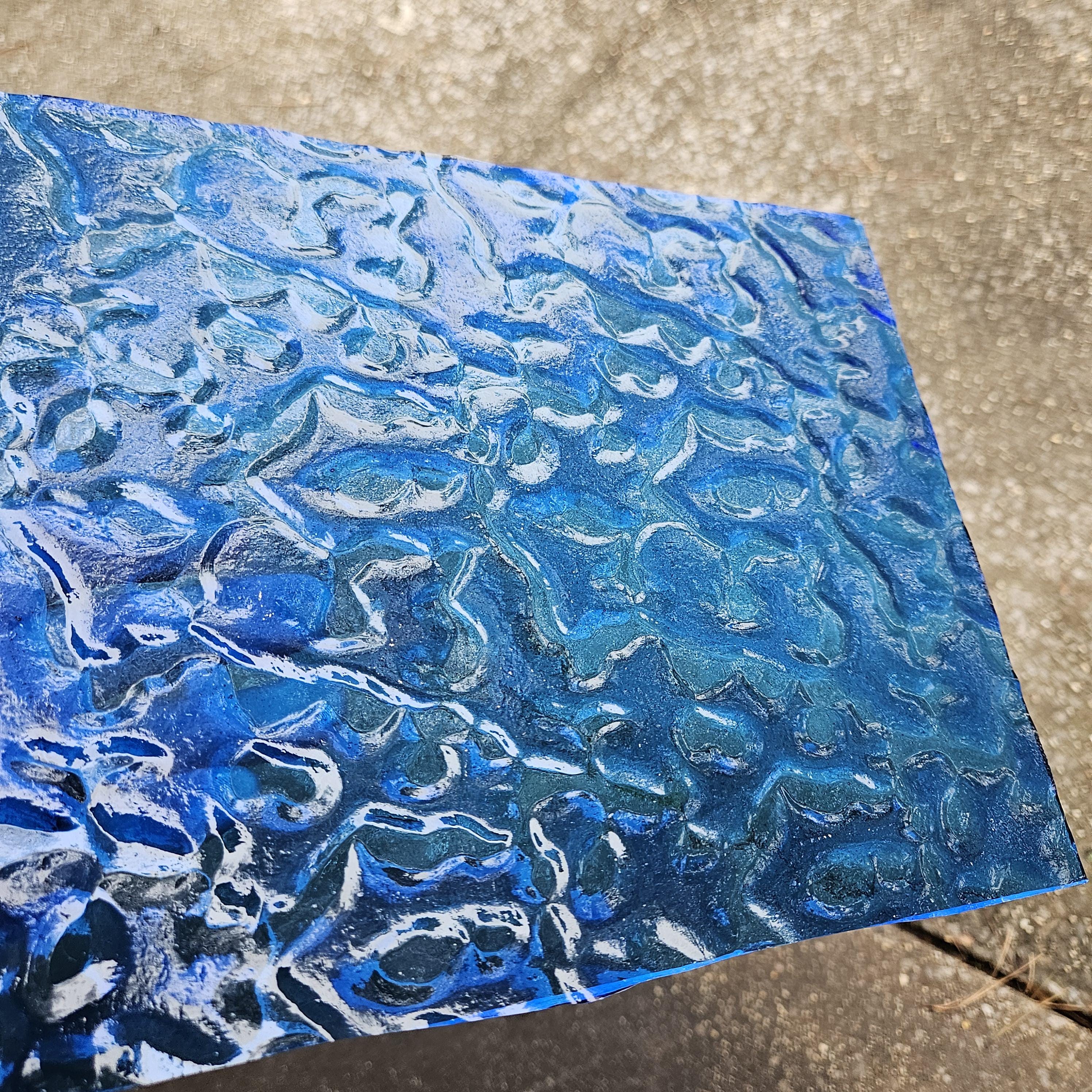 Medium Blue, Flemish, 341FLEM, Wissmach, Stained Glass Sheet - Etsy
