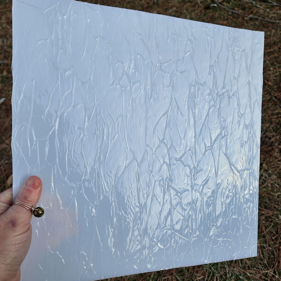 Crystal Opal Krinkle, Oceanside, Stained Glass Sheet - Etsy