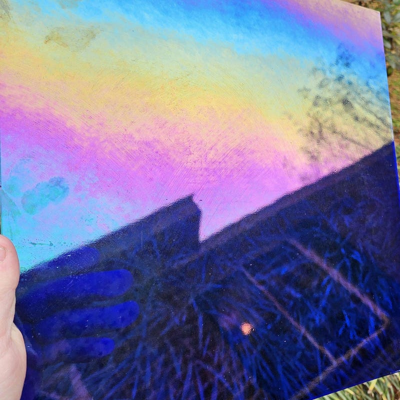 Iridescent Blue - Etsy