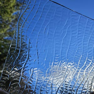 Corteza, Clear, Oceanside, Stained Glass Sheet - Etsy