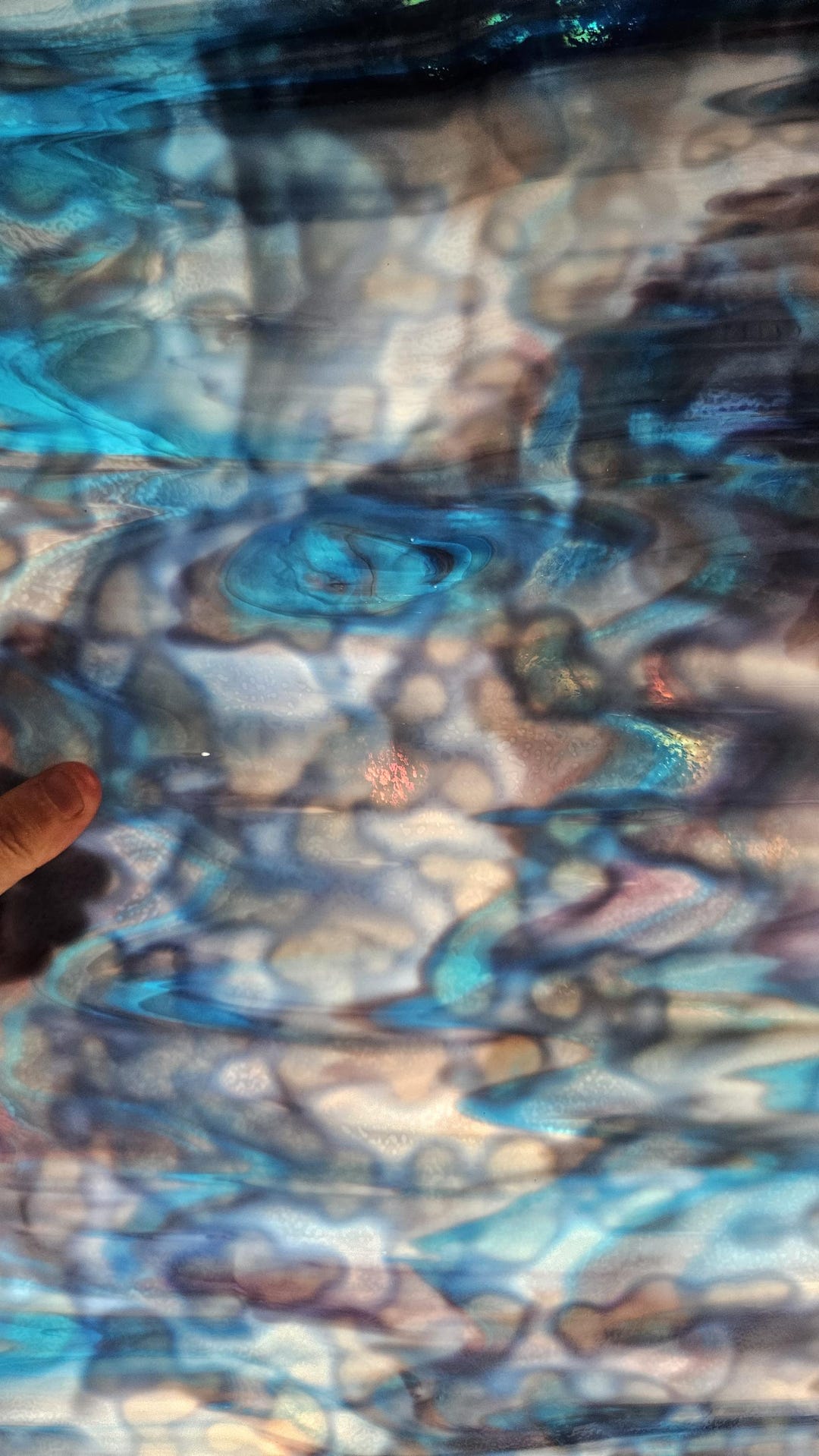 Bullseye, White, Turquoise, Gold Purple, Mottled, 6336, Stained Glass ...