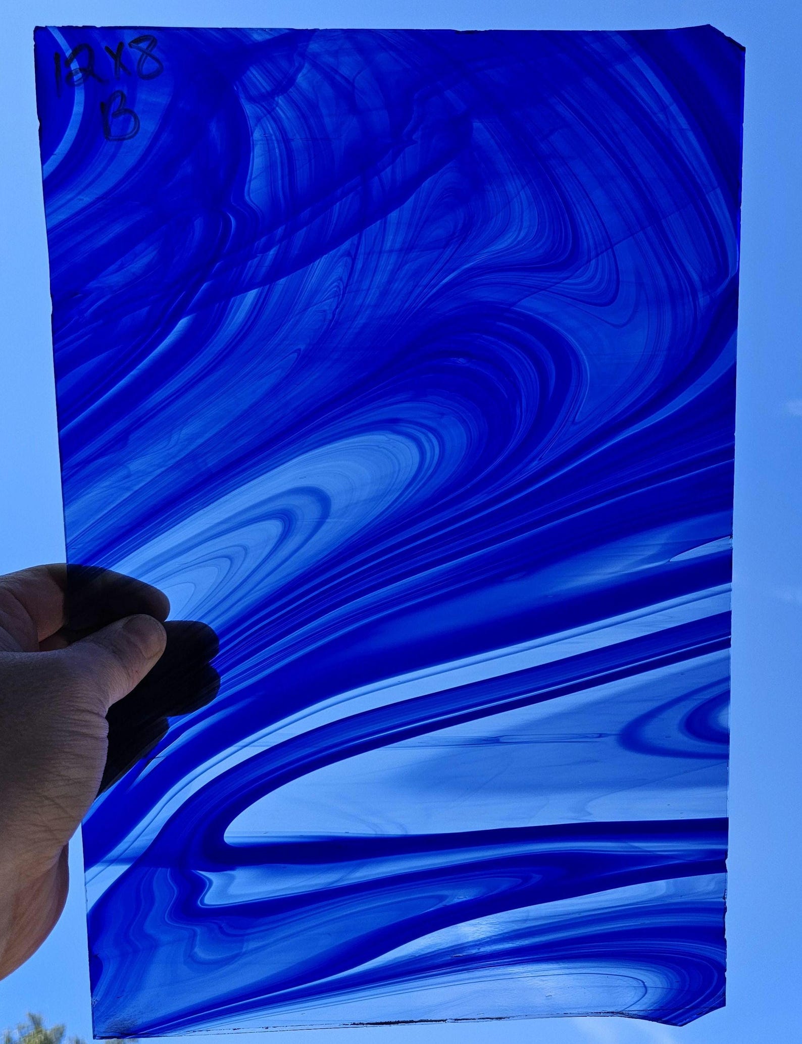 Vintage Spectrum Cobalt Blue Baroque - Etsy