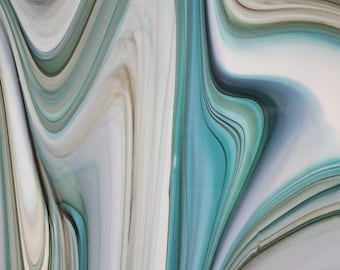 Jungle Fog, Oceanside, 96coe, Fusible, Stained Glass Sheet - Etsy