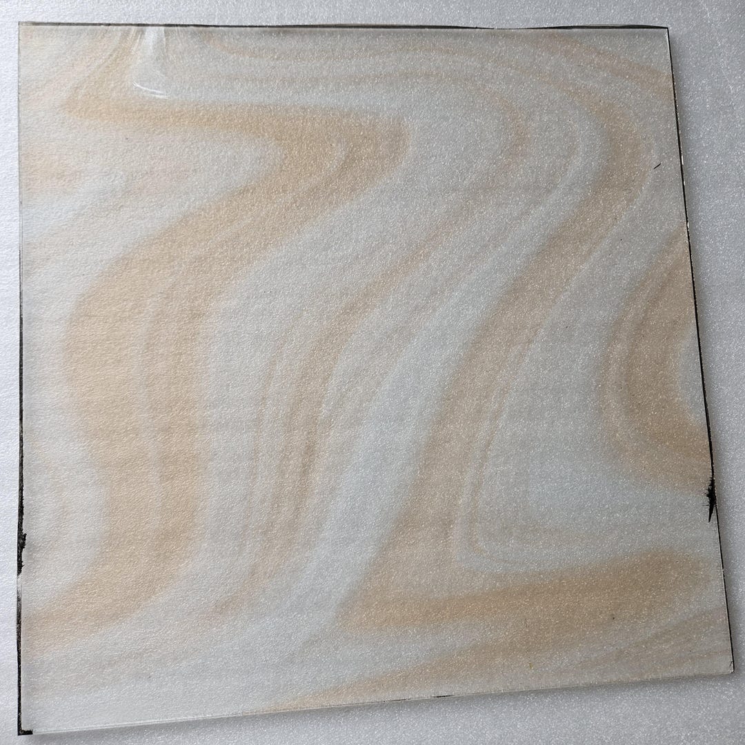 Champagne, Clear, Baroque, Original Spectrum, Stained Glass Sheet ...