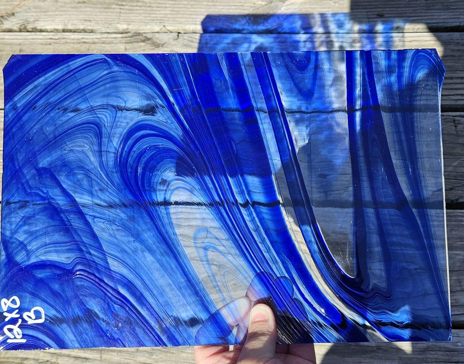 Vintage Spectrum Cobalt Blue Baroque - Etsy