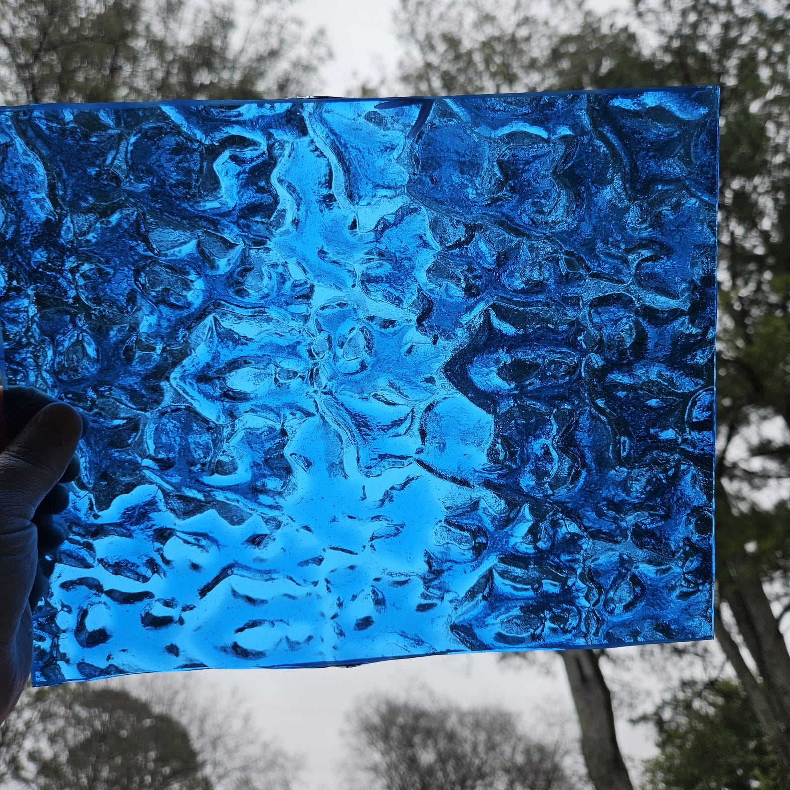 Medium Blue, Flemish, 341FLEM, Wissmach, Stained Glass Sheet - Etsy