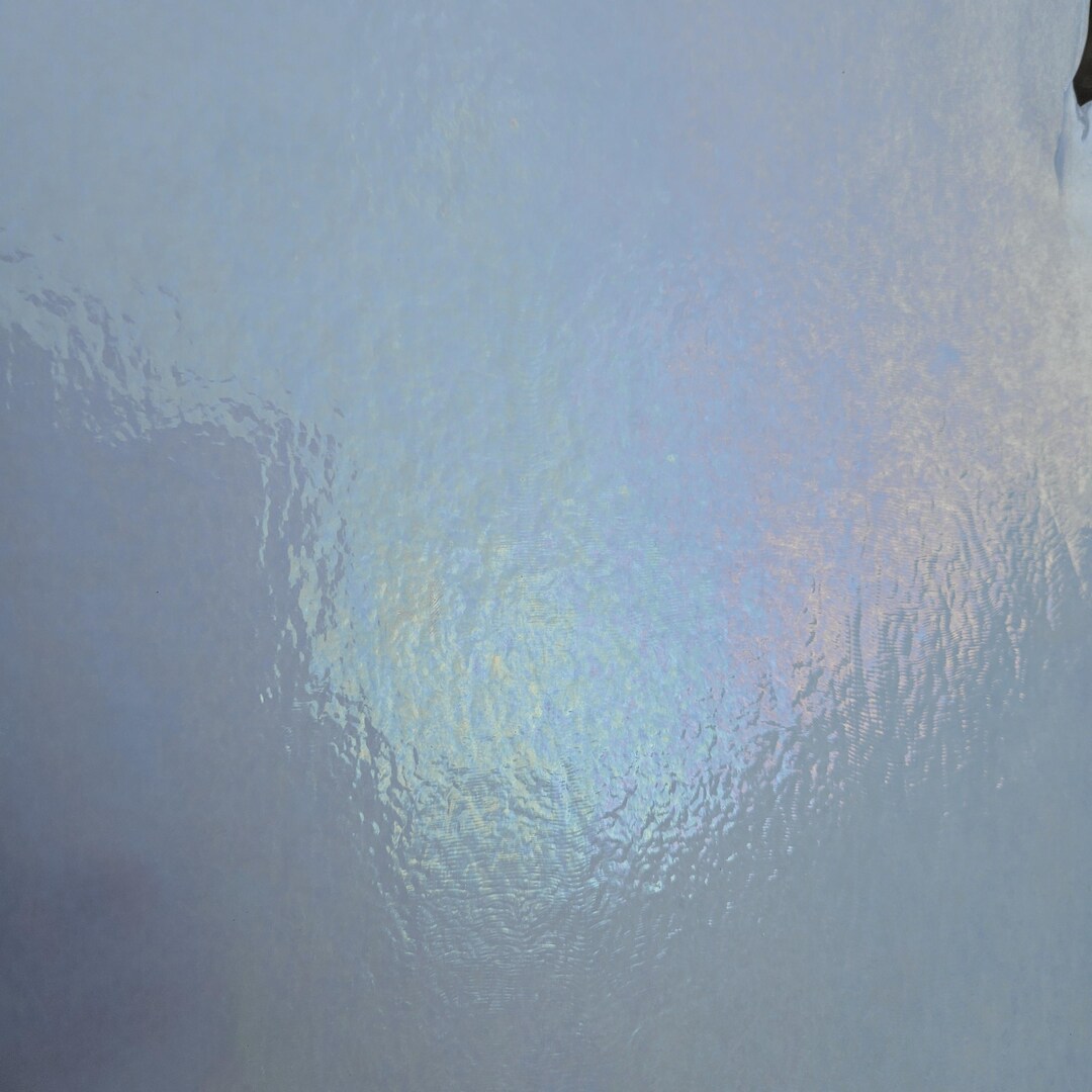 White, Opal, Iridescent, 10x10, 90, Fusible, Bullseye, Stained Glass ...