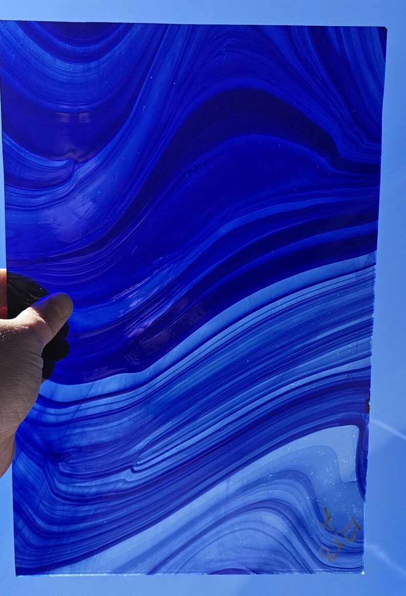 Vintage Spectrum Cobalt Blue Baroque - Etsy